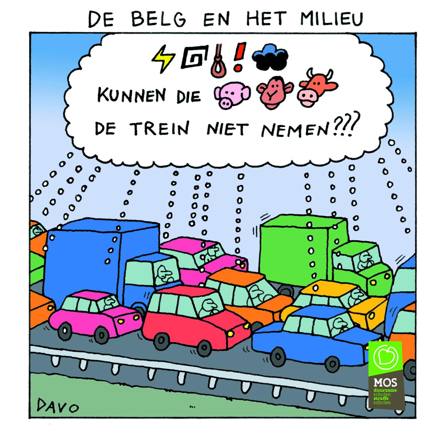 MOS-cartoons over mobiliteit | MOS